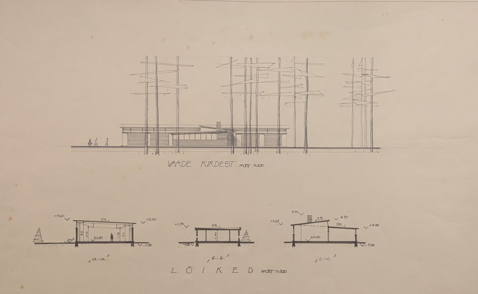 Heili Volberg-Raig 100 / Canteen in Võsu – Estonian Museum of Architecture
